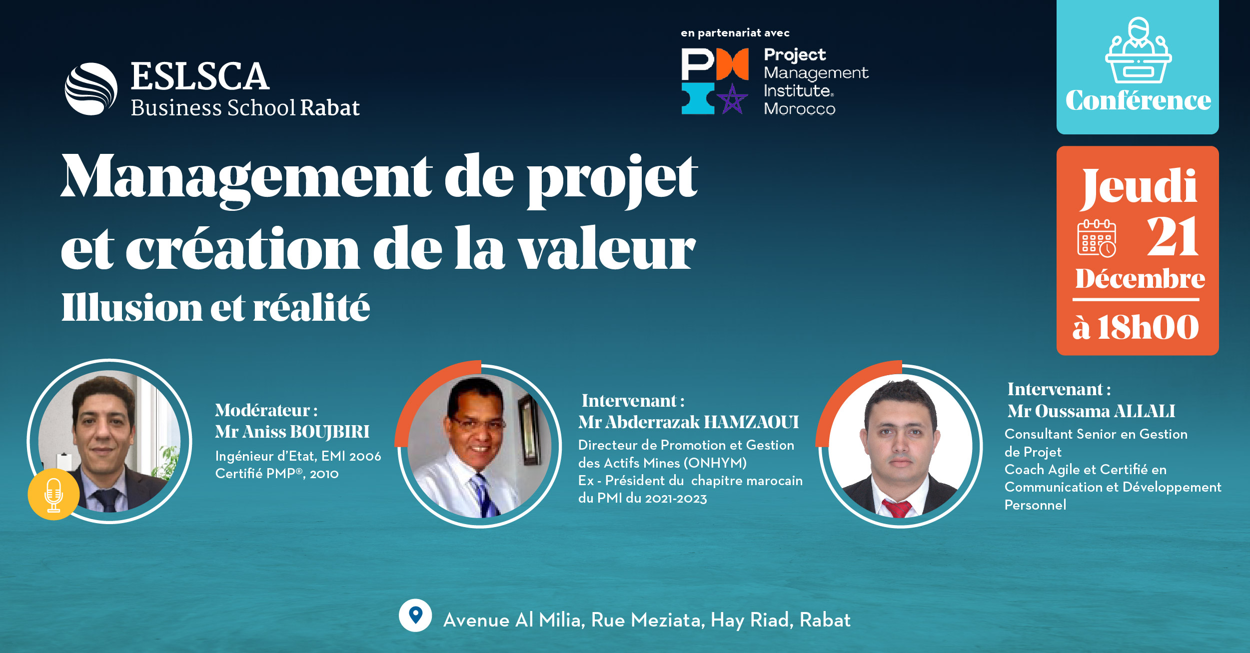 Conférence « Management de projet et création de la valeur : illusion ...
