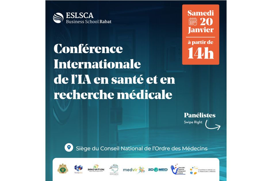 Conférence « L'IA en santé et en recherche médicale » | ESLSCA
