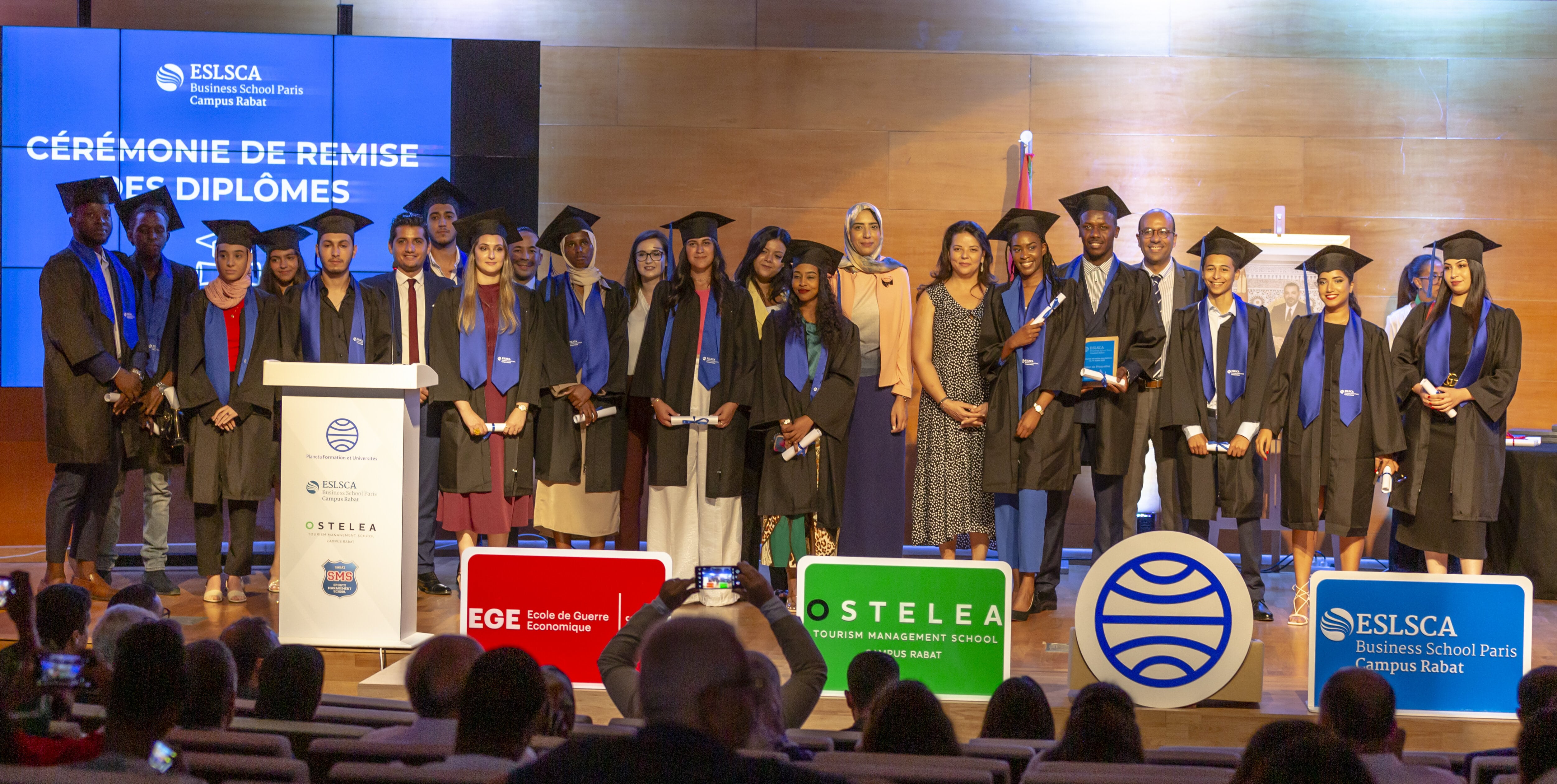 CÉRÉMONIE DE REMISE DES DIPLÔMES À L'ESLSCA RABAT | ESLSCA