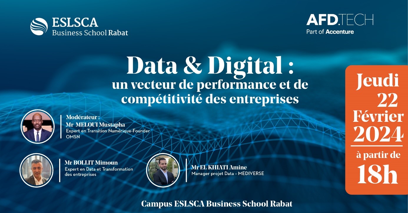 Conférence – Data & Digital : Un vecteur de performance et de compétitivité des entreprises ...